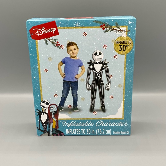 Disney | Holiday | Disney Nbc Jack Skellington 3 In Inflatable ...